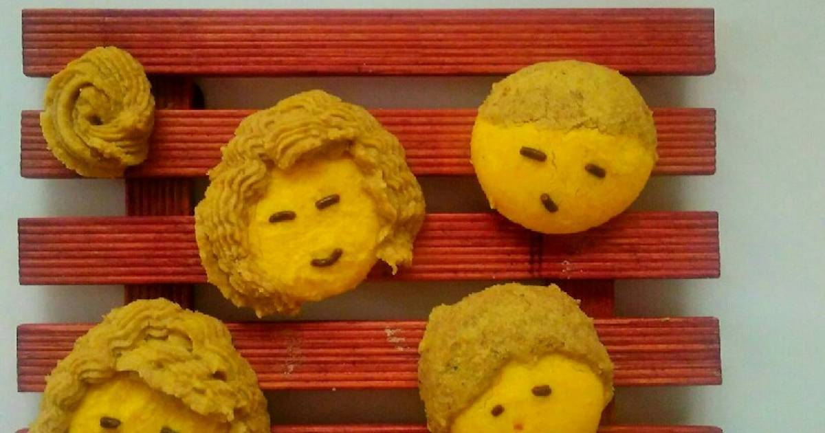 Resep Cookies Karakter oleh Mutiarisa - Cookpad