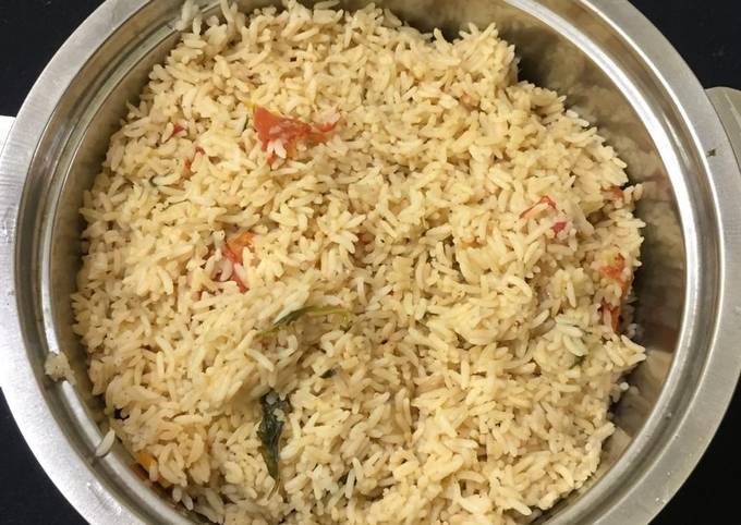 Ghee Coconut Rice Recipe by Pavumidha - Cookpad