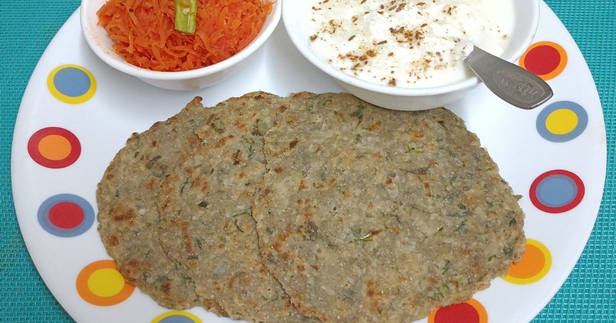 Cauliflower Bajra Rotis A Sumptuous Platter Recipe by Bina Samir ...