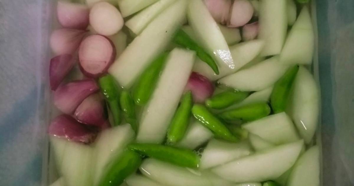 Resep Acar Timun Bawang oleh Anik P@won Qulo - Cookpad