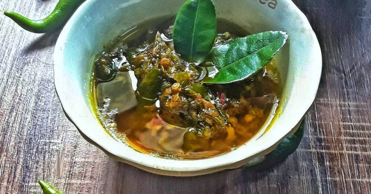 311 resep sambel cabe ijo rumah makan enak dan mudah - Cookpad