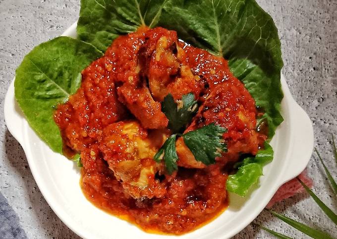 Resep Ayam Bumbu Rujak oleh Nindaummuzia - Cookpad