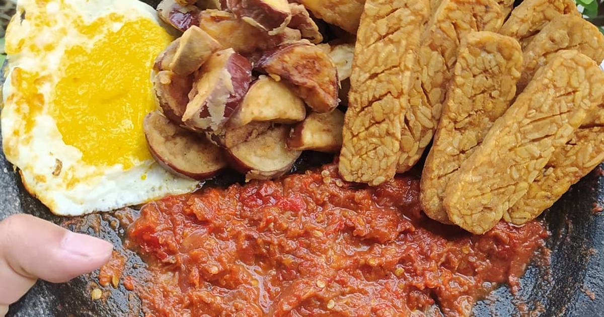 113 resep tempe telur penyet enak dan sederhana ala rumahan - Cookpad