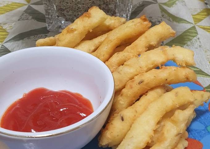 Resep Stick singkong keju oregano oleh Erna Fitria - Cookpad Resep Stick singkong keju oregano oleh Erna Fitria - Cookpad