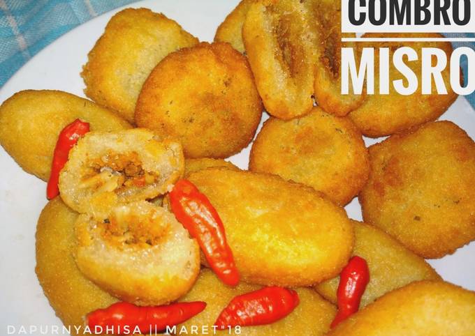 Resep Combro Misro Singkong oleh Dhisa Tri Nursia - Cookpad