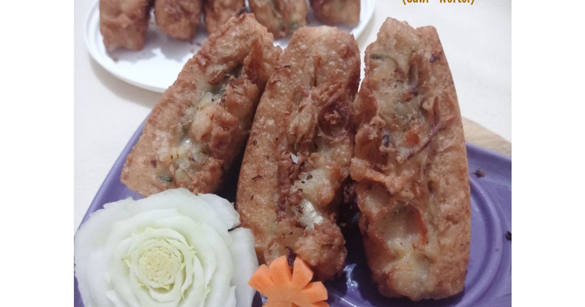 Resep Tahu Berontak Isi Sawi Wortel oleh IsmiiAgustin - Cookpad