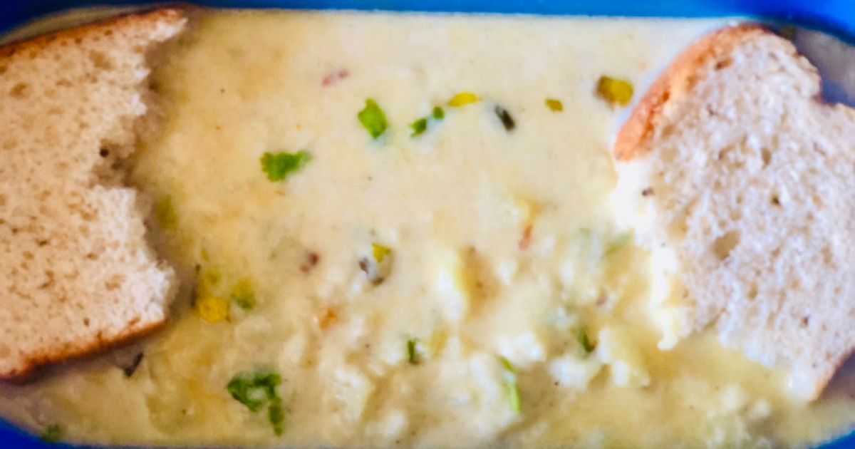 Mashed Potato Curry And Bread Recipe by Dr Vidyashree - Cookpad