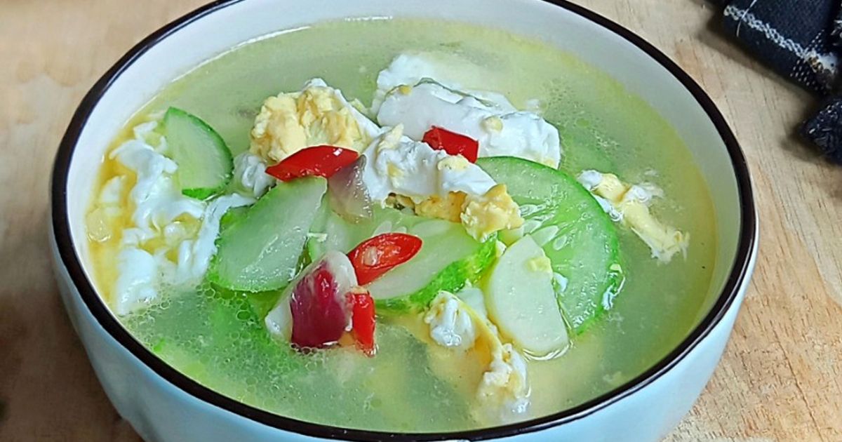Resep Sayur Bening Timun Telur oleh Ismy Maulidasary - Cookpad
