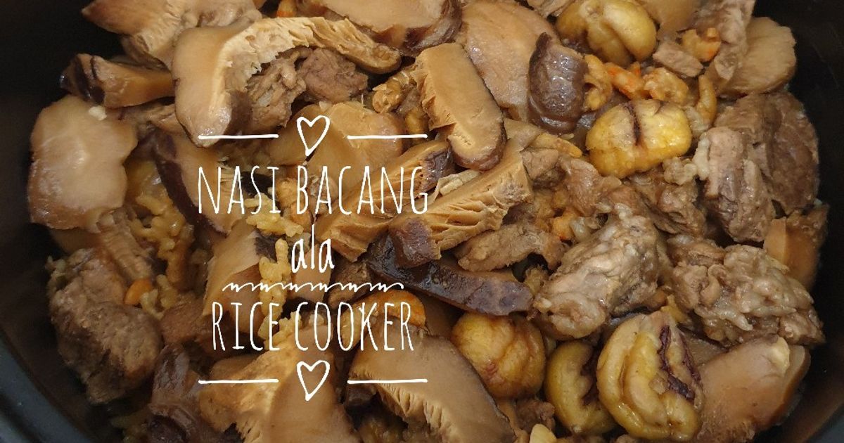 Resep nasi bacang rumahan enak dan mudah - Cookpad