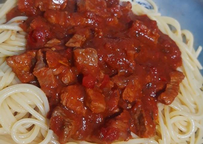 Fideos Con Tuco a mi estilo Receta de Dayli- Cookpad