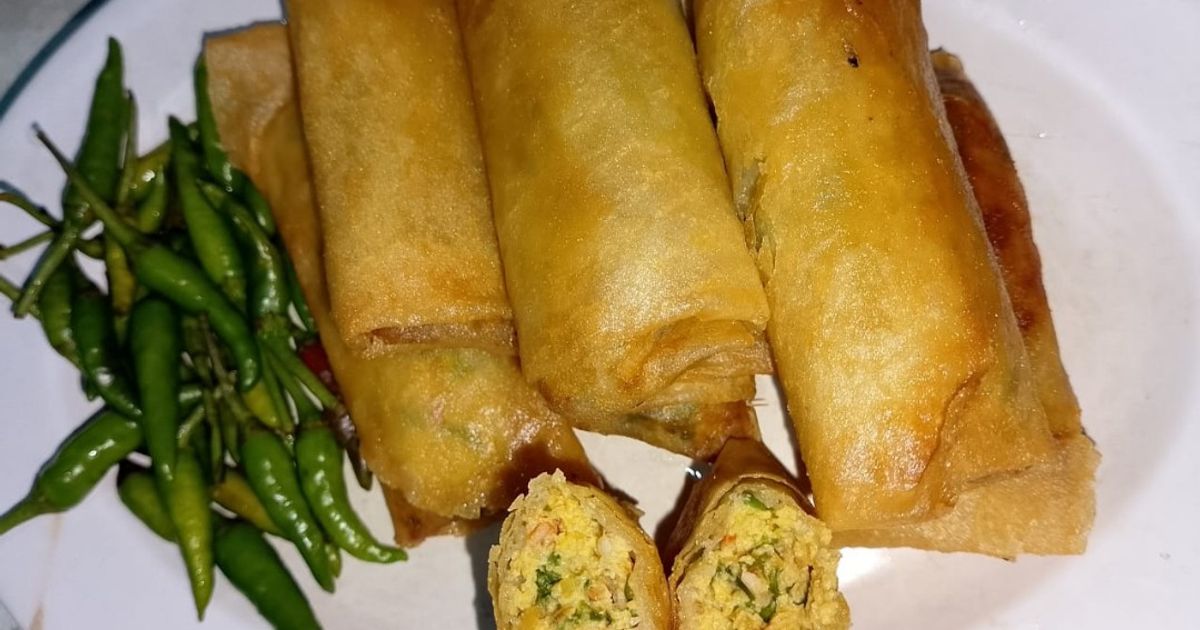 Resep 54|Lumpia Udang Dower 🌶️ Pedas Rawit🔥 oleh Istty Official - Cookpad