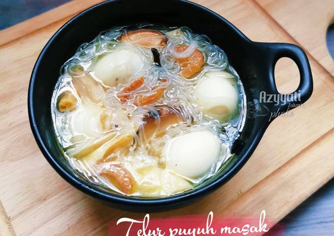 Resipi Telur puyuh masak soohoon #maratonraya #telurpuyuh oleh Azyyati ...