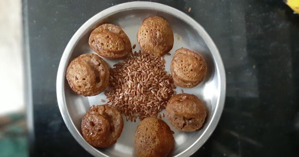 Red Rice Appam Recipe by Aarthi subramaniam - Cookpad