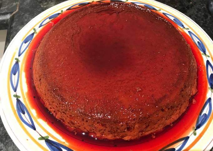 Flan en color para los niños Receta de Juan Ribera- Cookpad