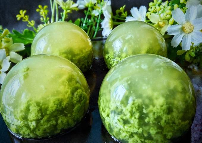 Resep Puding Lumut bulat oleh Ibnu Kitchen🍵 - Cookpad