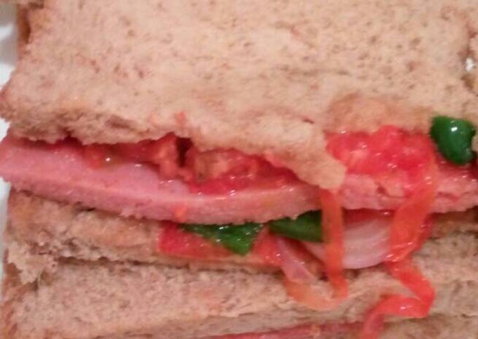 Beef Brawn Sandwich Recipe by Sweet purity - Cookpad