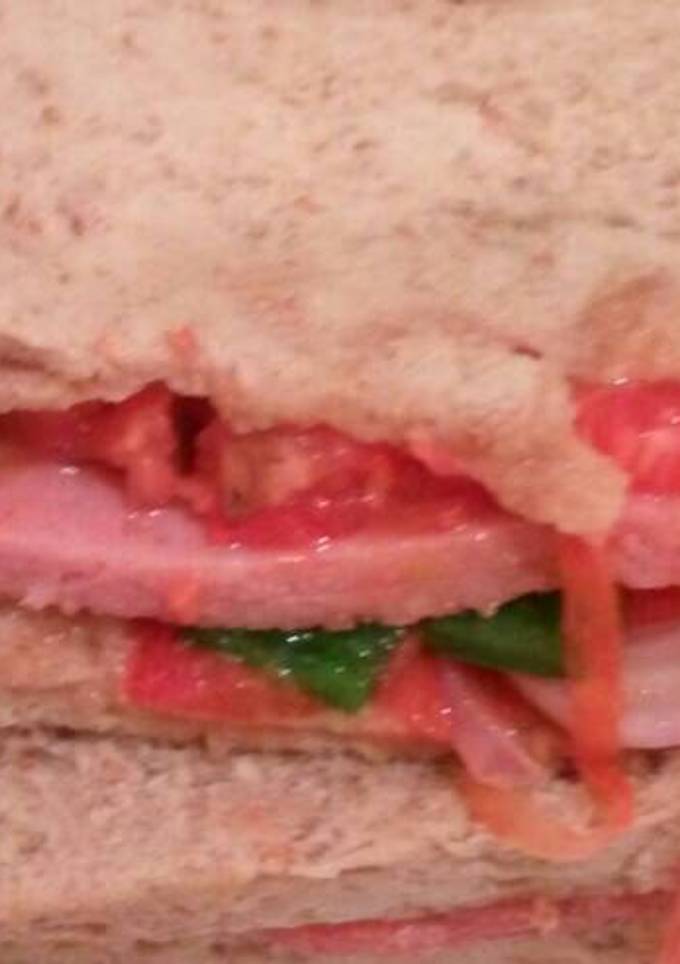 Beef Brawn Sandwich Recipe by Sweet purity - Cookpad