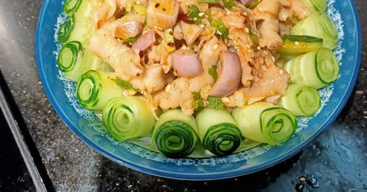 Thailand Chicken Feet Salad(ceker Salad Thailand) Recipe by Ruth ...