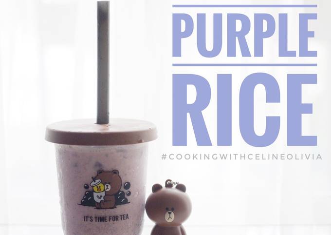 Resep Yoghurt Purple Rice oleh Intan2407 - Cookpad