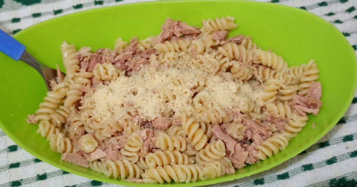 Fideos Con Atún Receta de Naty - Cookpad