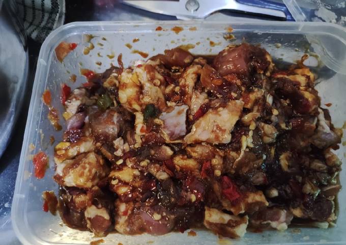 Resep Lemak sapi pedas manis oleh May Cumamw Dia - Cookpad