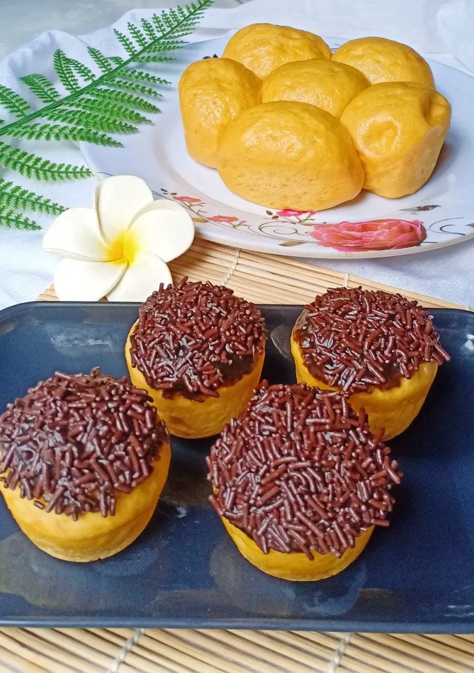 Resep Roti Kukus Labu Kuning Tanpa Telur oleh Asmi - Cookpad