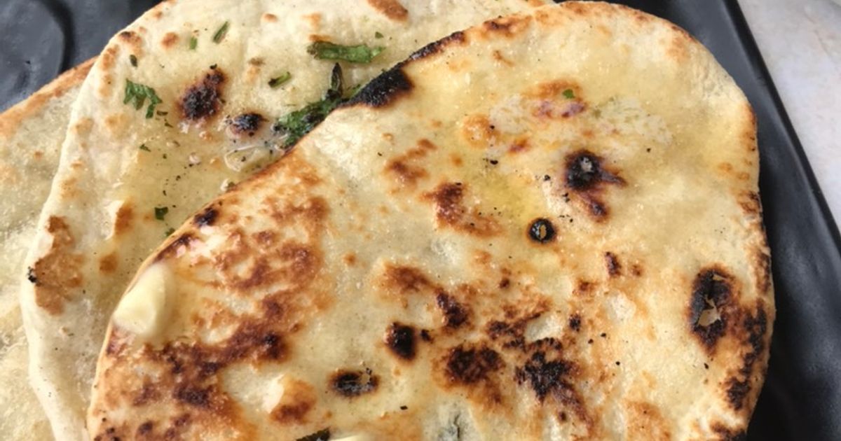 Garlic Butter Naan Recipe By Seema Raghav