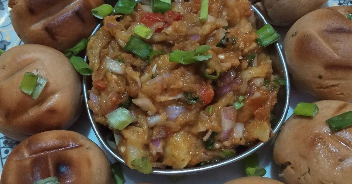 घर के बनाये easy and simple 211 baati chokha रेसिपीज . baati chokha ...