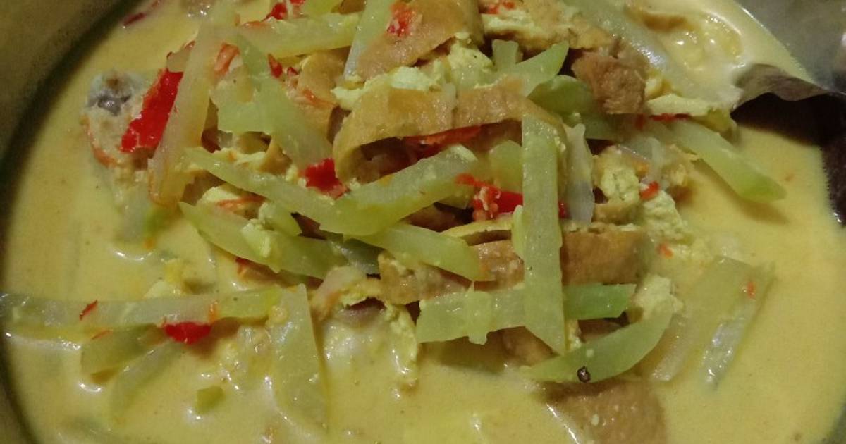 Resep Sayur pedas labu siam dan tahu oleh Yuris Edgar - Cookpad