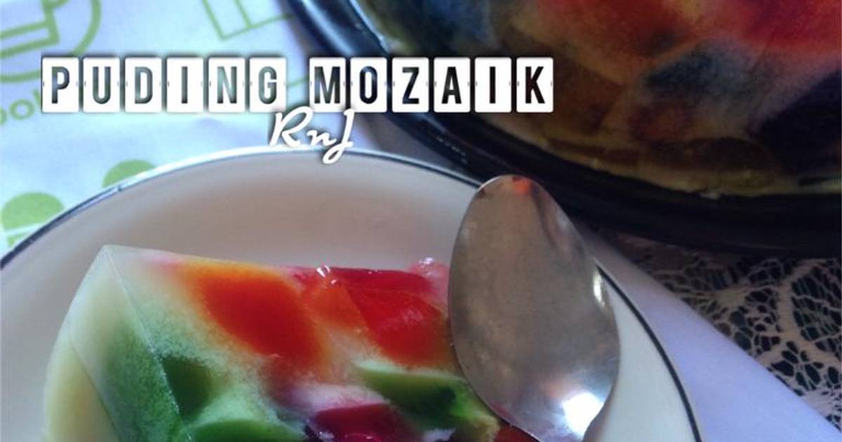 Resep Puding Mozaik oleh Riris Jhonson - Cookpad