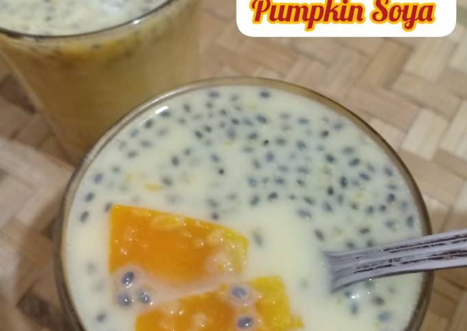 Resep Sweet Pumpkin Soya (Susu Kedelai Labu Kuning) oleh 🌷Yulie Yuda ...