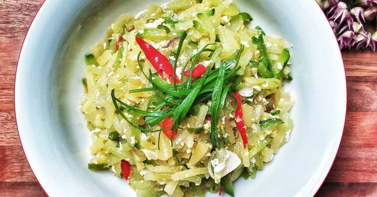 30 resep tumis labu siam kentang enak dan mudah - Cookpad