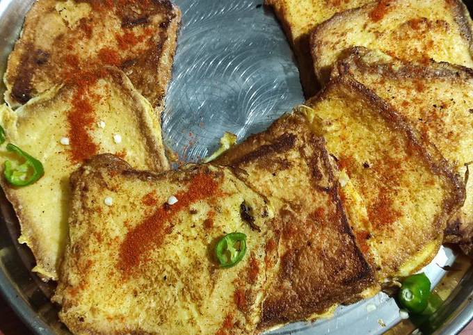 Suji toast Recipe by Sabita Dubey - Cookpad