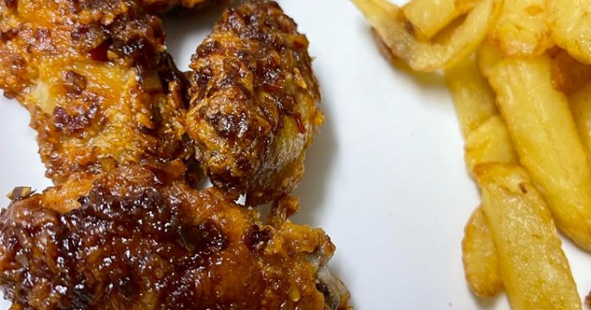 Dunked Chicken Wings Recipe by Cheryl Anne Usherwood - Cookpad