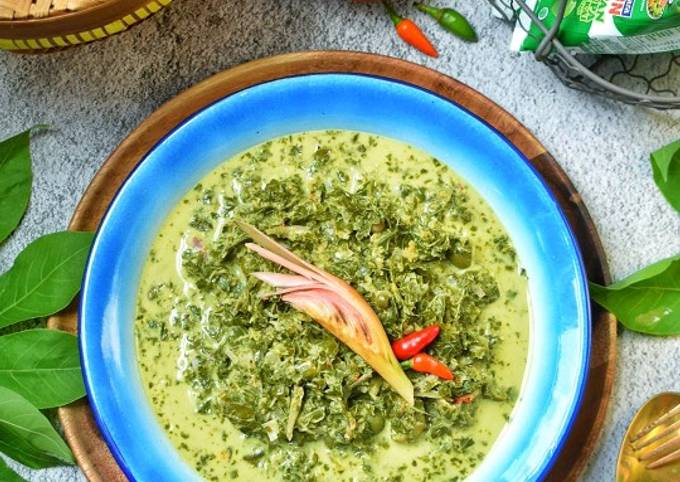 Resipi Daun Ubi Tumbuk Khas Batak oleh Jeehan Kitchen - Cookpad