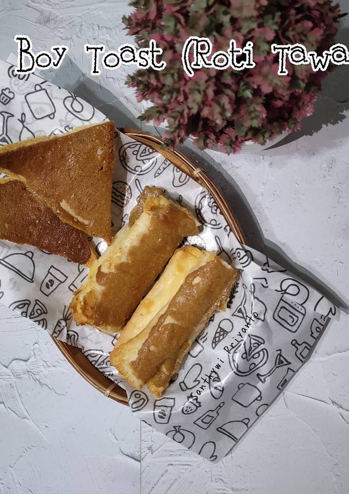Resep 300. Roti Boy Toast (Roti Tawar) oleh Santhywi Priyanto - Cookpad