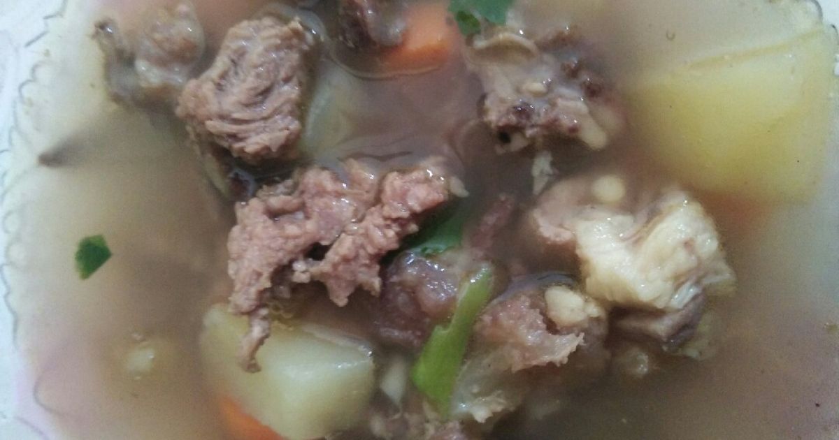 Resep Sop Kepala Sapi oleh Saskia Aidaputri - Cookpad