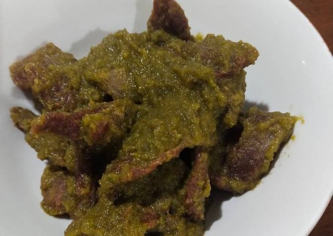 Resep Sapi Goreng Sambal Hijau oleh Sasha - Cookpad