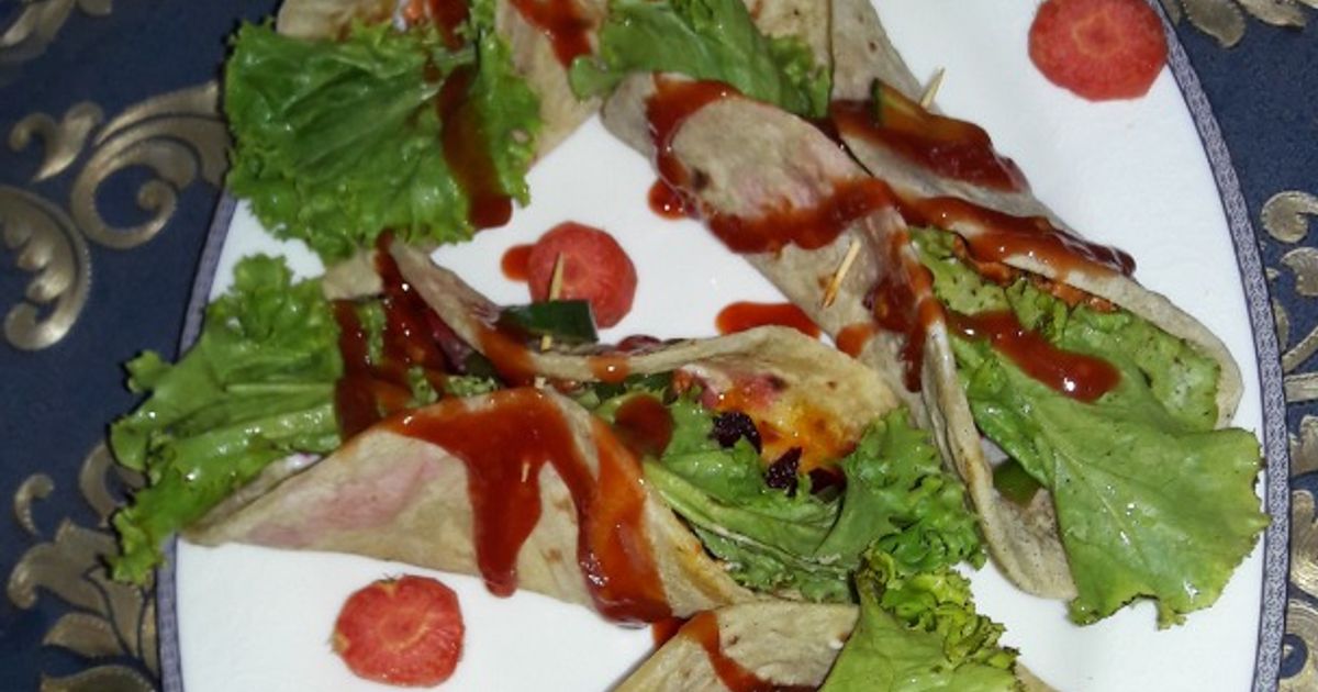 Shawrma Tacos Recipe by Maha Faraz - Cookpad
