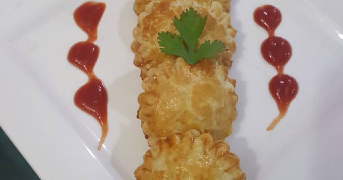 Frozen paratha chicken patties 👌 Recipe by Ghausia Nadim - Cookpad