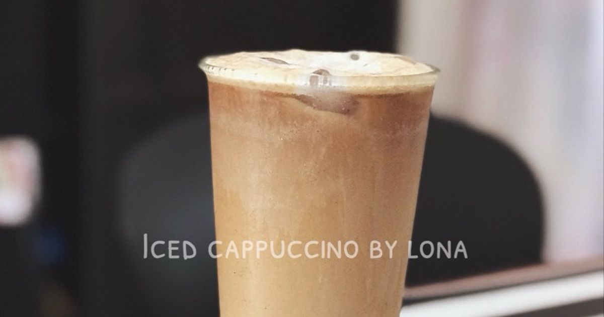 Resep Iced Cappuccino oleh Sanita Leona - Cookpad