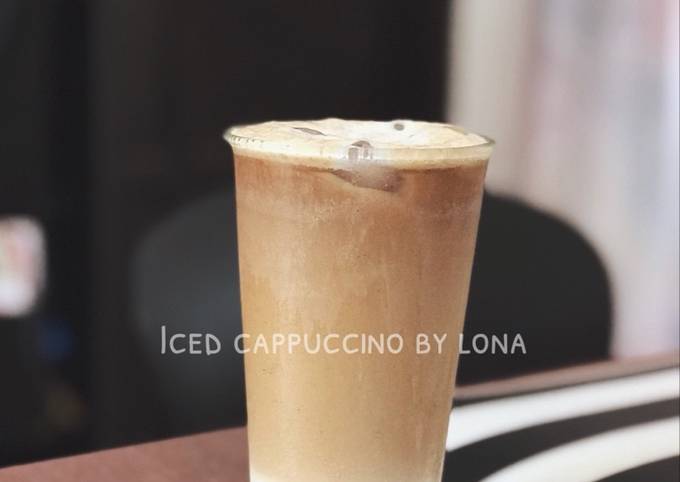 Resep Iced cappuccino oleh Sanita Leona - Cookpad
