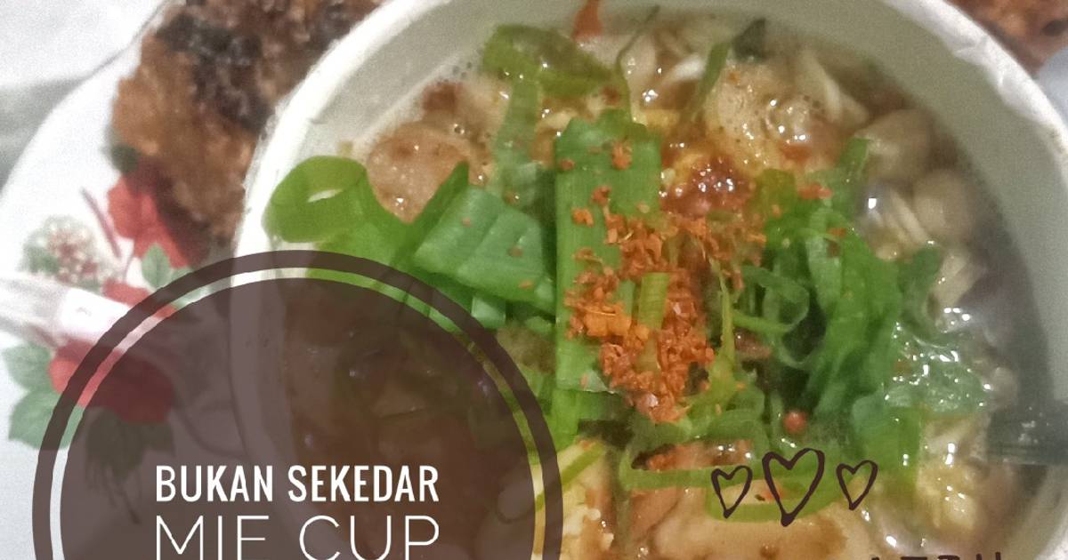 105 resep mie cup cup enak dan mudah - Cookpad