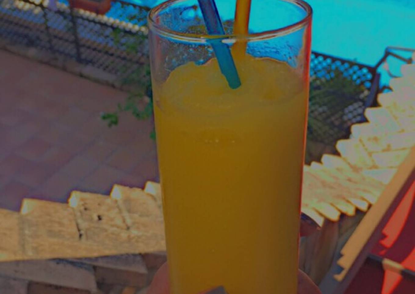 Sorbete mango-Lima saludable