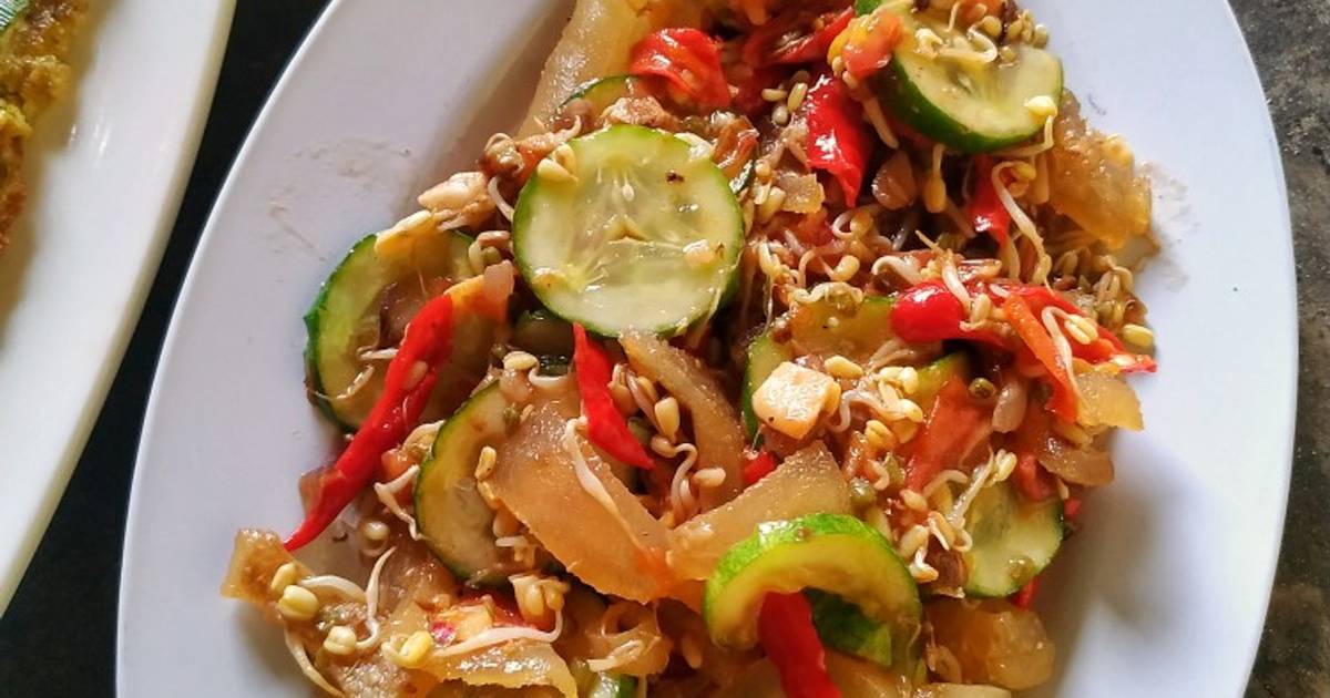 333 resep toge pendek timun enak dan mudah - Cookpad