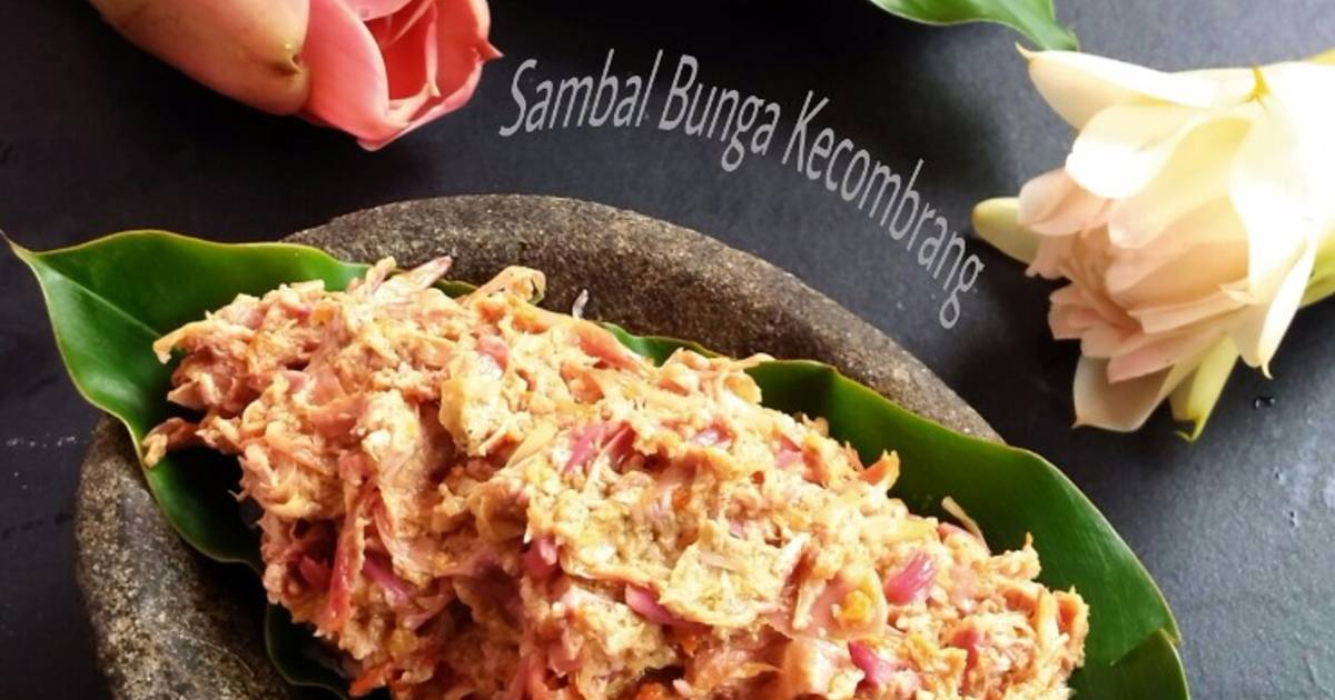 Resep Sambal bunga kecombrang oleh Hadleny Kitchen - Cookpad