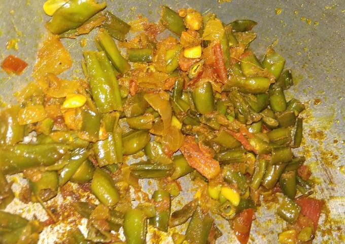 Sem ki subzi Recipe by Dr Swati Rai - Cookpad