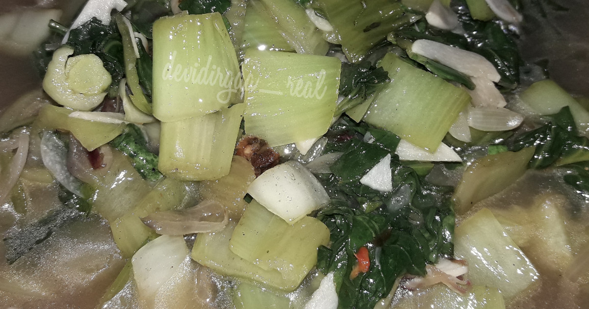 Resep Pokcoy Masak Tumis Endesss oleh Devi Dirgaa - Cookpad
