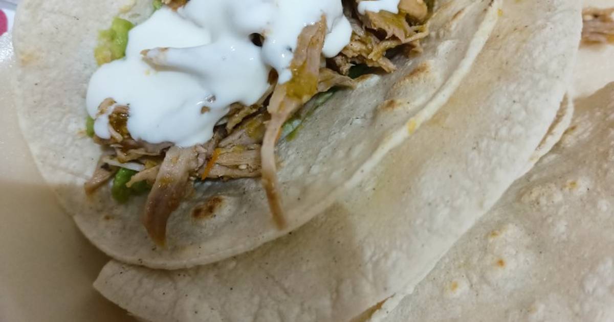 Pollo cerdo tacos - 239 recetas caseras- Cookpad