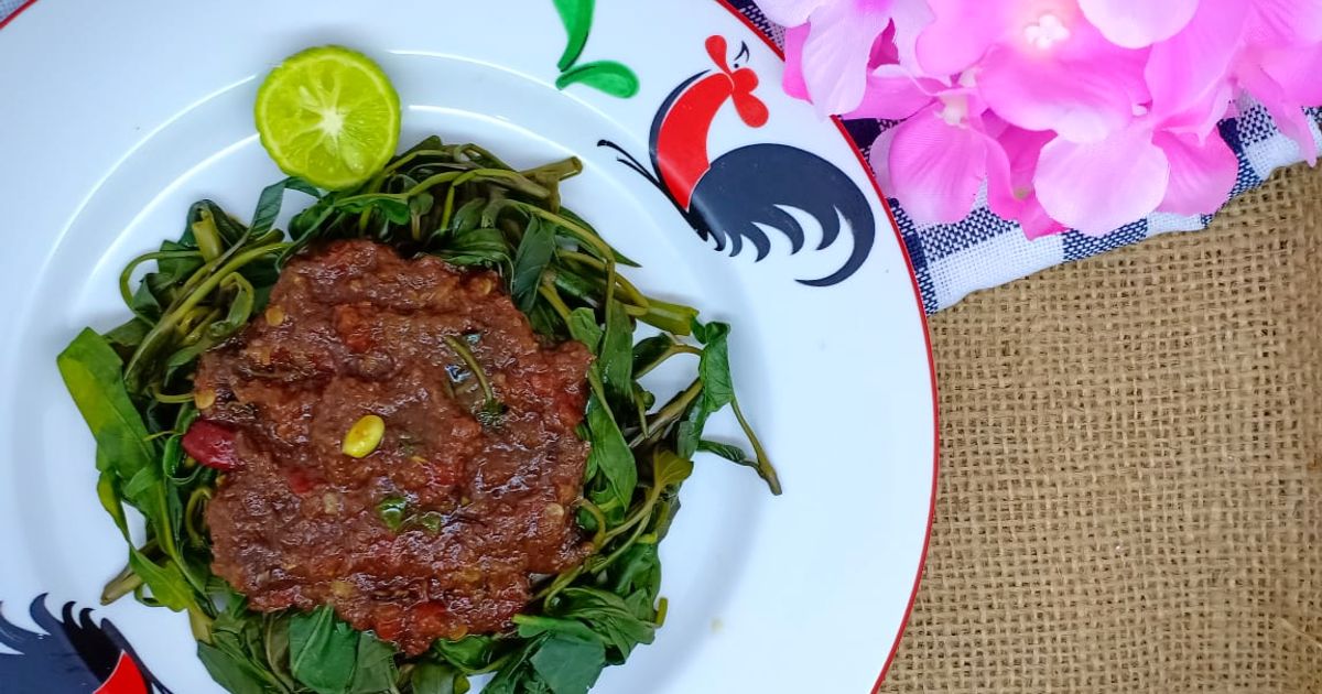 Resep Plecing Kangkung Jawa oleh Rachmita Virdani - Cookpad